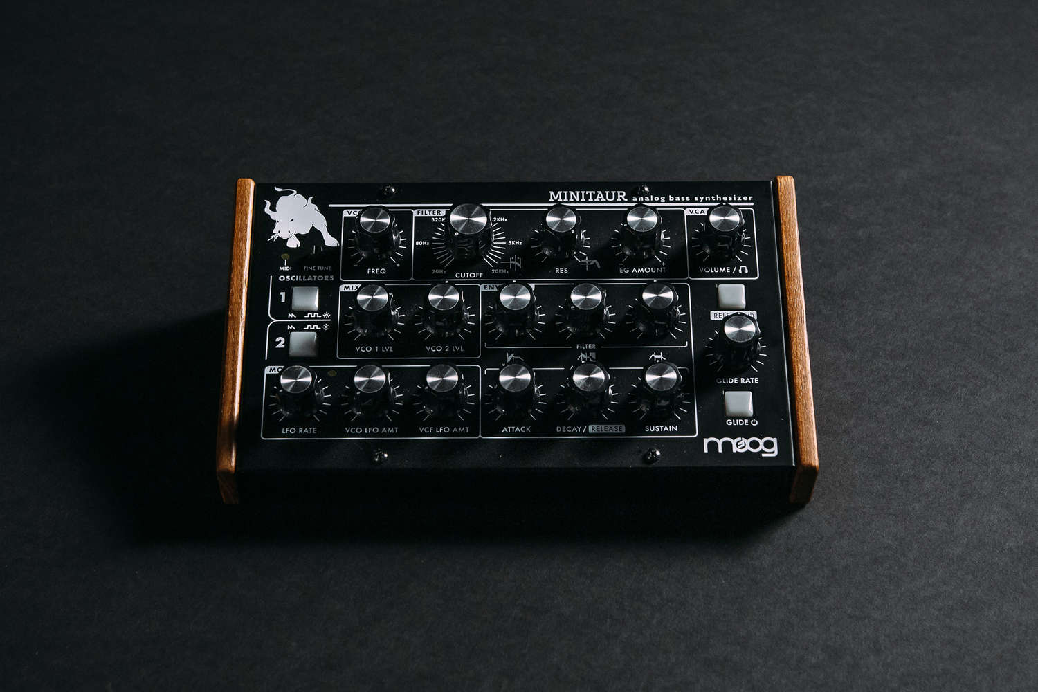 Moog Minitaur Wood Kit – Detroit Modular