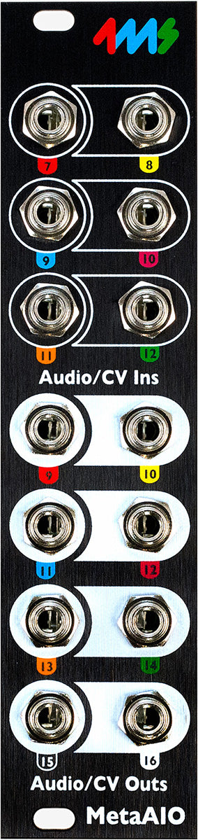 4ms Metamodule Audio Expander [MetaAIO] – Detroit Modular