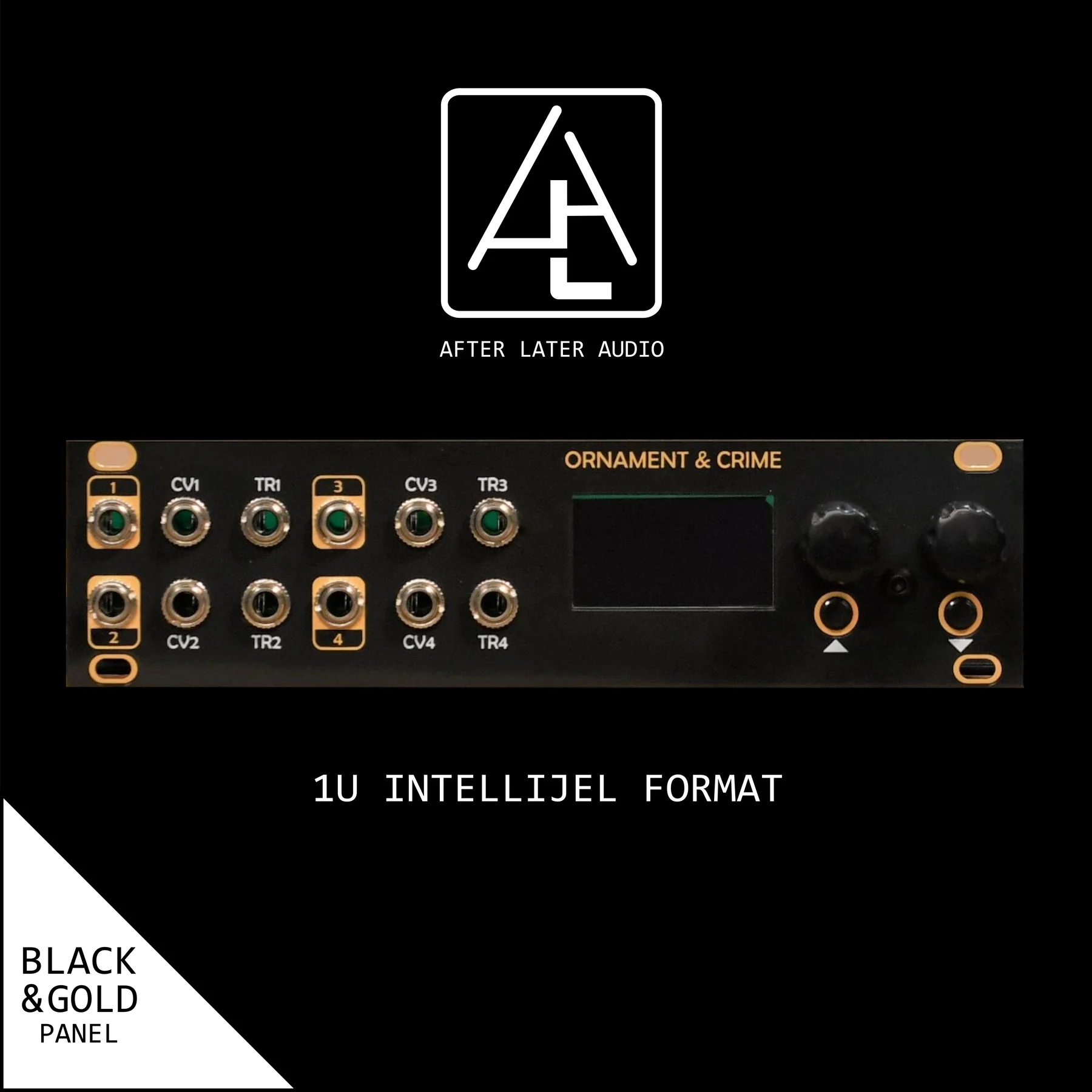 After Later Audio uO_C Ornament and Crime 1U – Detroit Modular