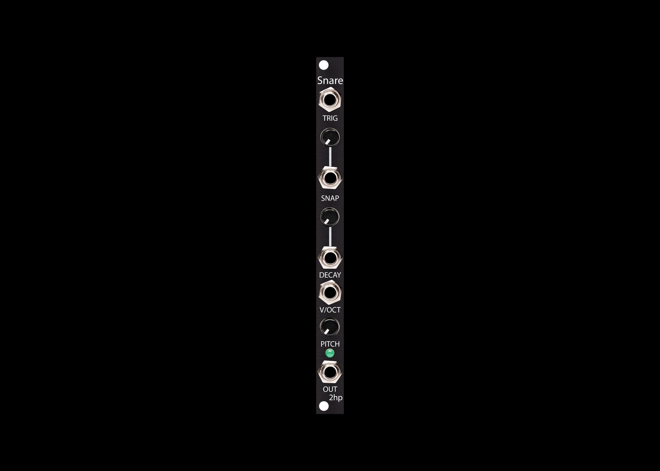 2hp Snare Black – Detroit Modular