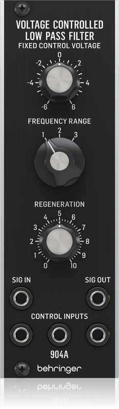 Behringer 904A Voltage Controlled Low Pass Filter/VCF – Detroit Modular