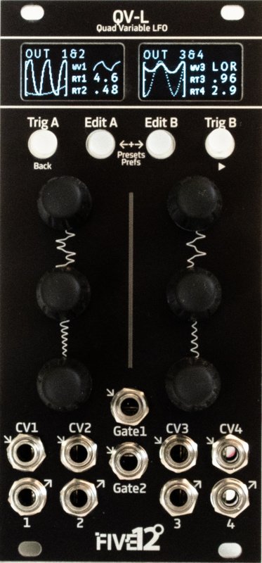 Five12 QV-L Quad Variable LFO – Detroit Modular