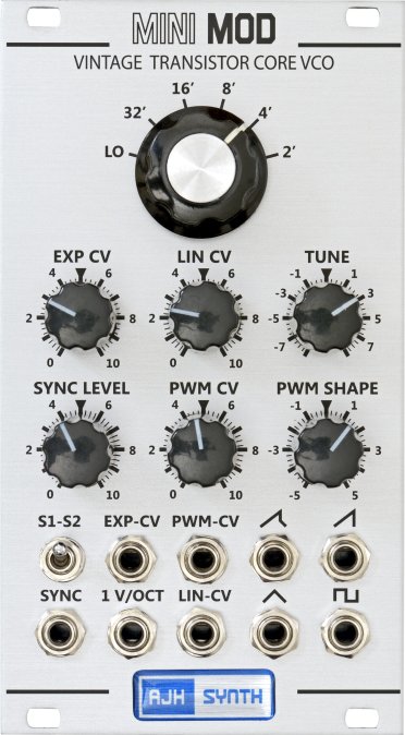 AJH Synth Minimod VCO Silver – Detroit Modular