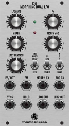 Synthesis Technology E355 Morphing Dual LFO – Detroit Modular
