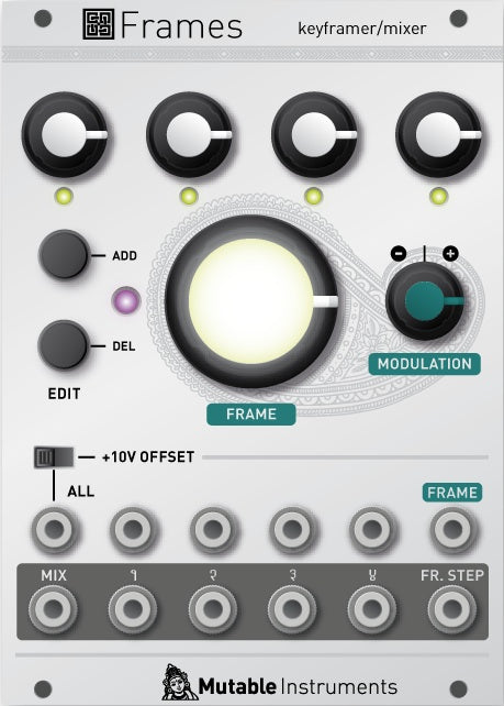 Mutable Instruments Frames Detroit Modular