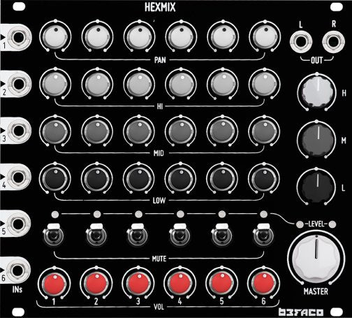 Befaco Hexmix Performance Mixer – Detroit Modular