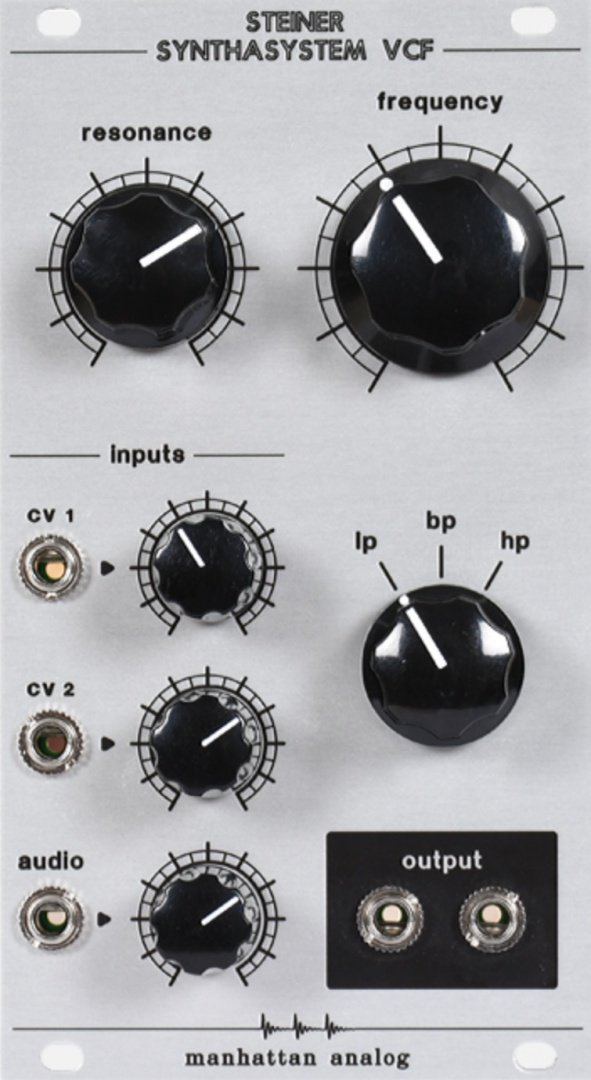 Manhattan Analog Steiner Synthasystem VCF – Detroit Modular
