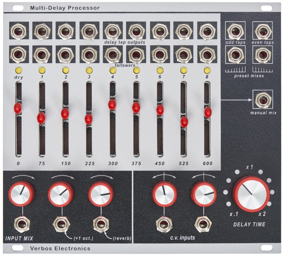 Verbos Electronics Multi Delay Processor – Detroit Modular
