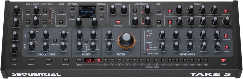 Sequential Prophet Take 5 Desktop Module – Detroit Modular