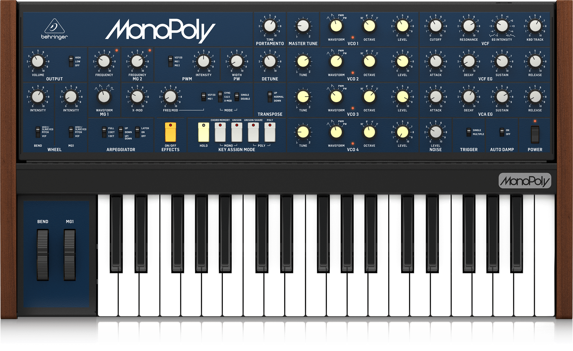 BEHRINGER MONOPOLY POLYPHONIC SYNTHESIZER – Detroit Modular