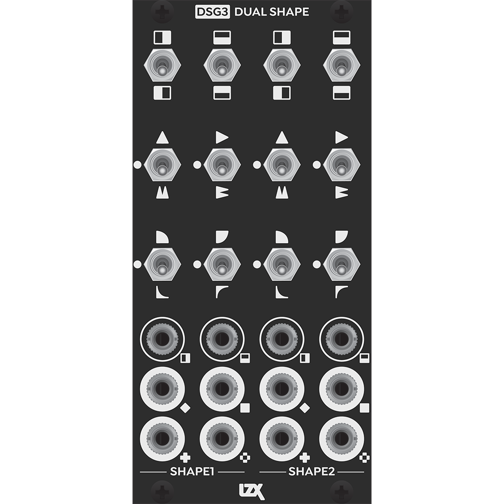 LZX DSG3 DUAL SHAPE GENERATOR – Detroit Modular