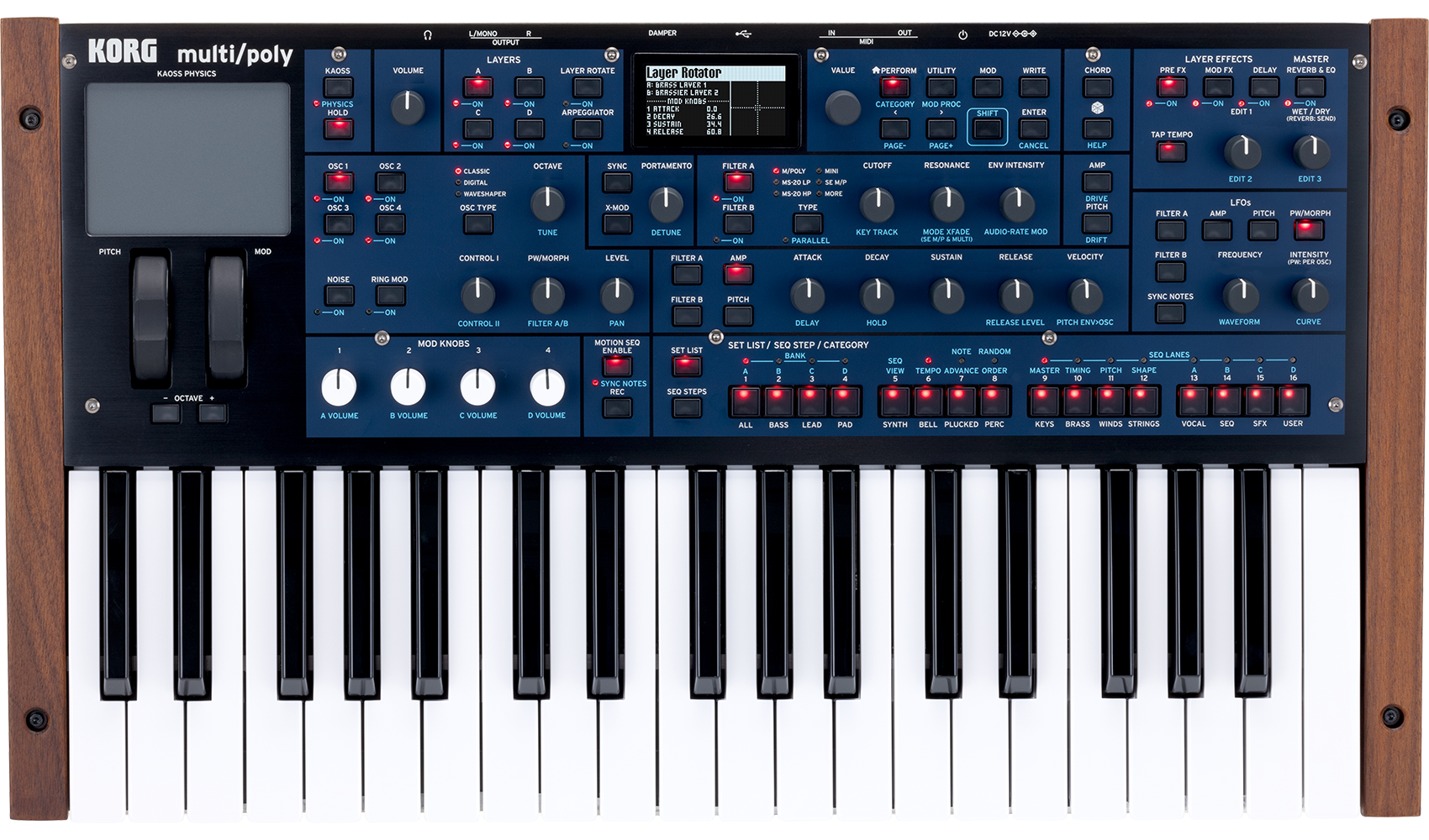 Korg Multi/Poly Analog Modeling Synthesizer – Detroit Modular