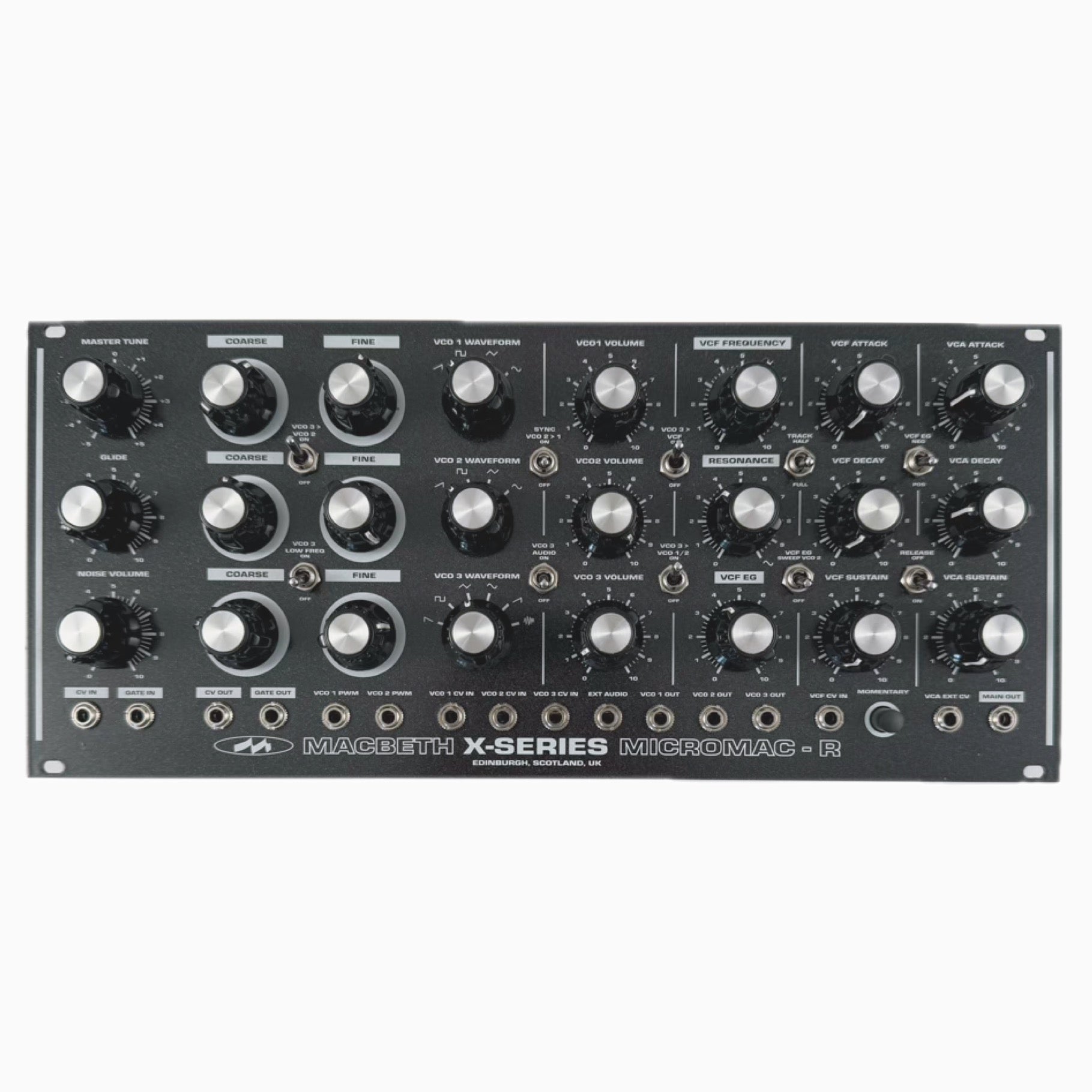 MACBETH MICROMAC-R X-SERIES ANALOG EURORACK SYNTH MODULE : USED ...