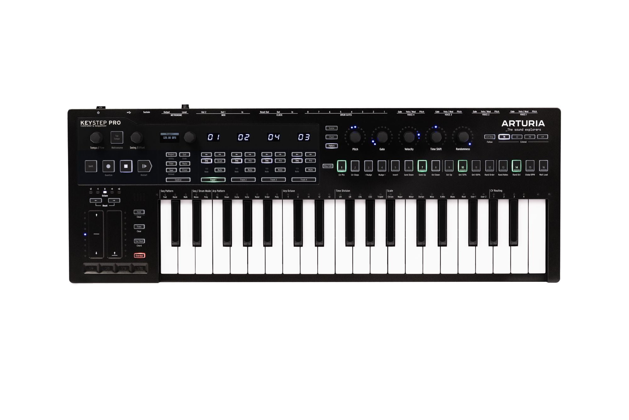Arturia KeyStep Pro Chroma – Detroit Modular