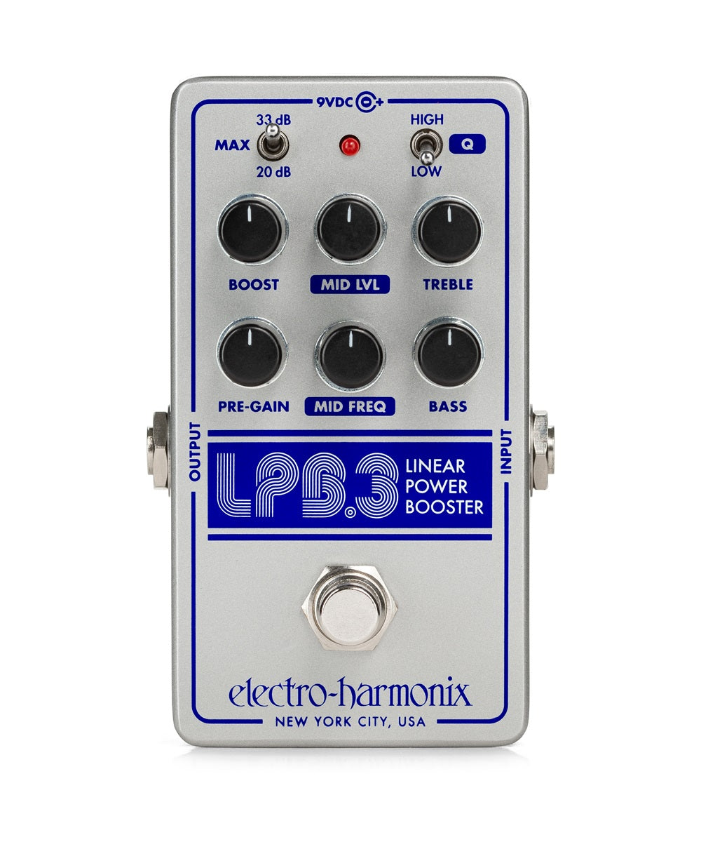 ELECTRO-HARMONIX LPB-3 LINEAR POWER BOOSTER & EQ – Detroit Modular