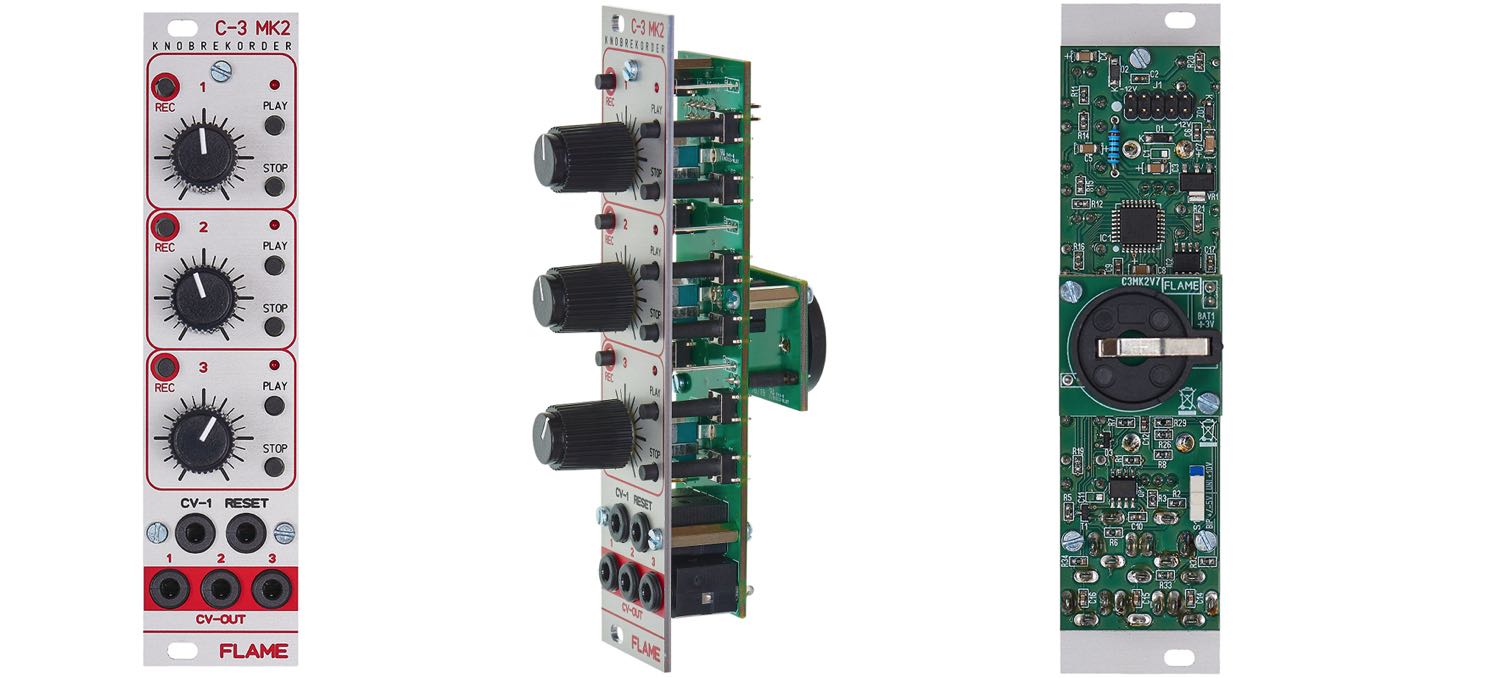 Flame C3 Mk2 Knob Recorder – Detroit Modular