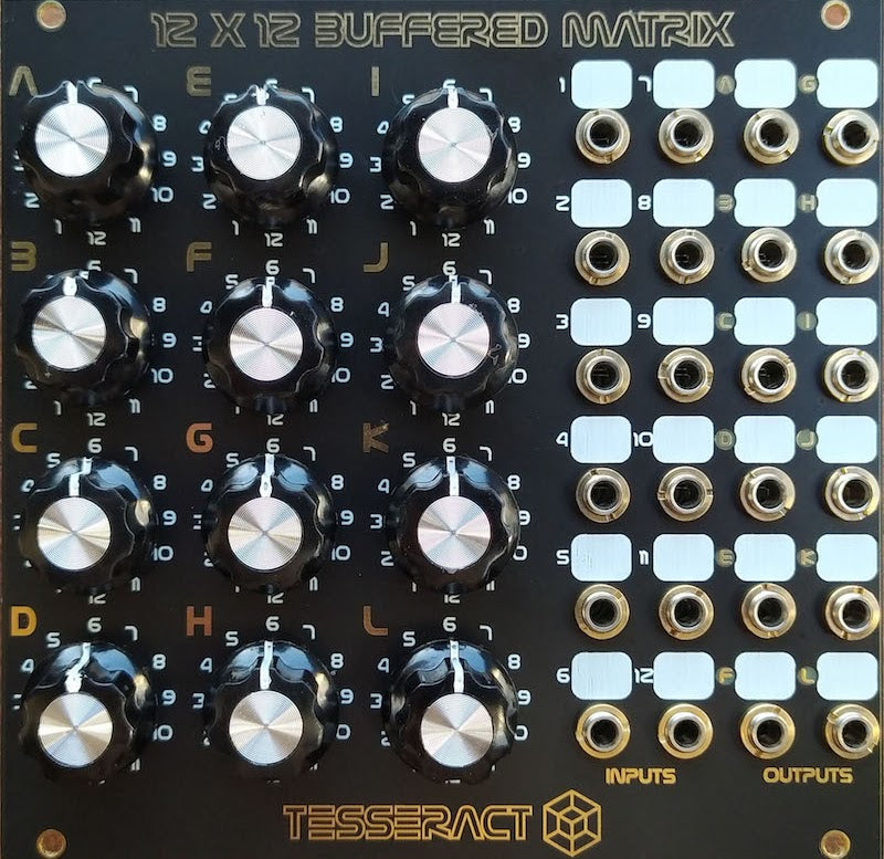 Tesseract Modular 12 x 12 Buffered Matrix – Detroit Modular