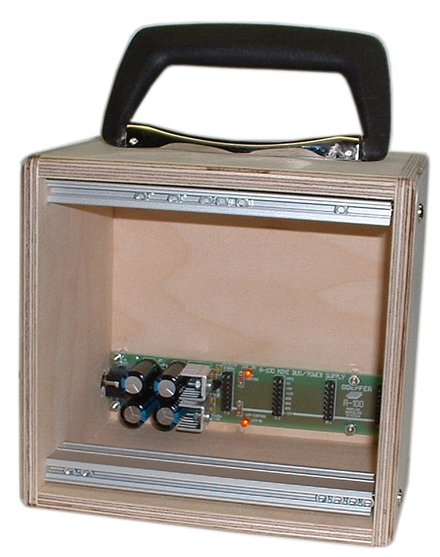 Doepfer A-100 Mini Eurorack Case Raw Wood – Detroit Modular