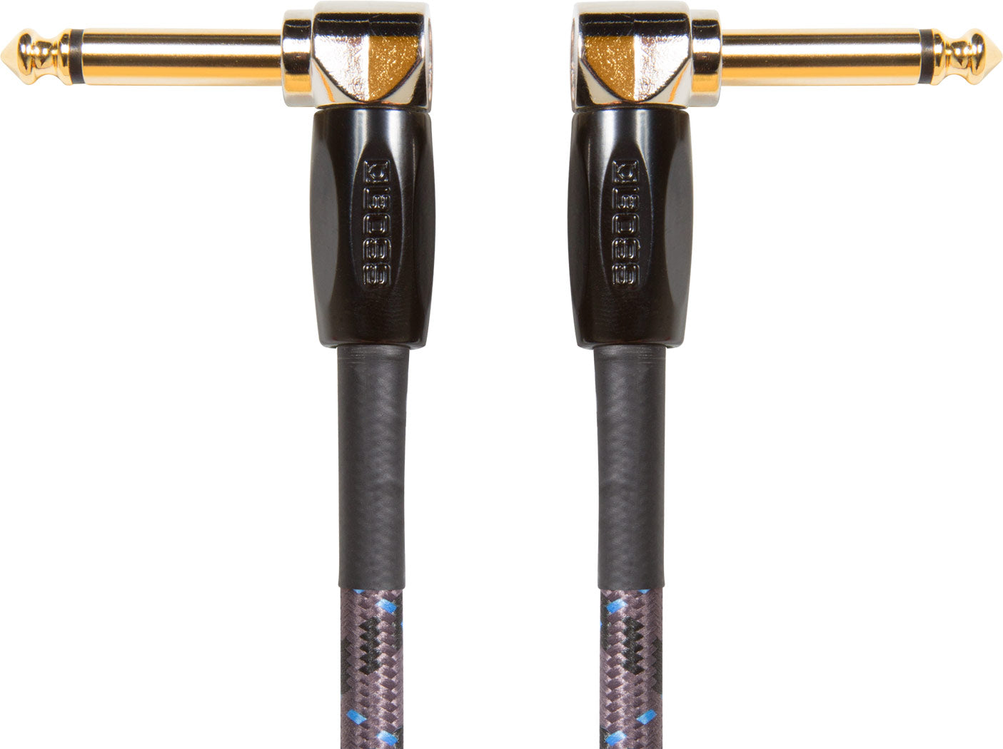 Boss BIC-PC-3 Instrument Cable Angled Jack 1/4" 6" 3-Pack – Detroit Modular
