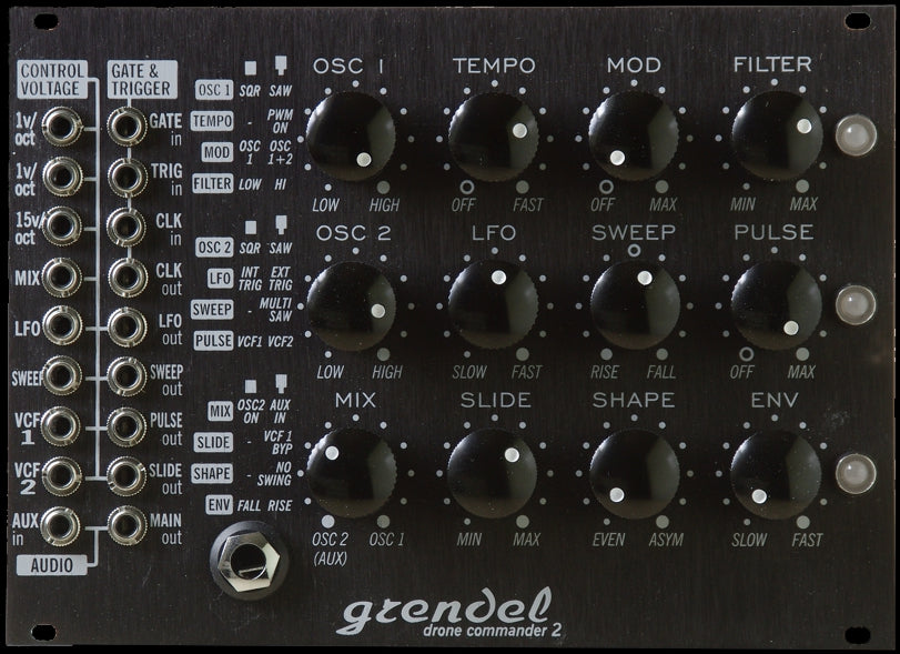 Rare Waves Grendel Drone Commander DC-2 2022 Black – Detroit Modular