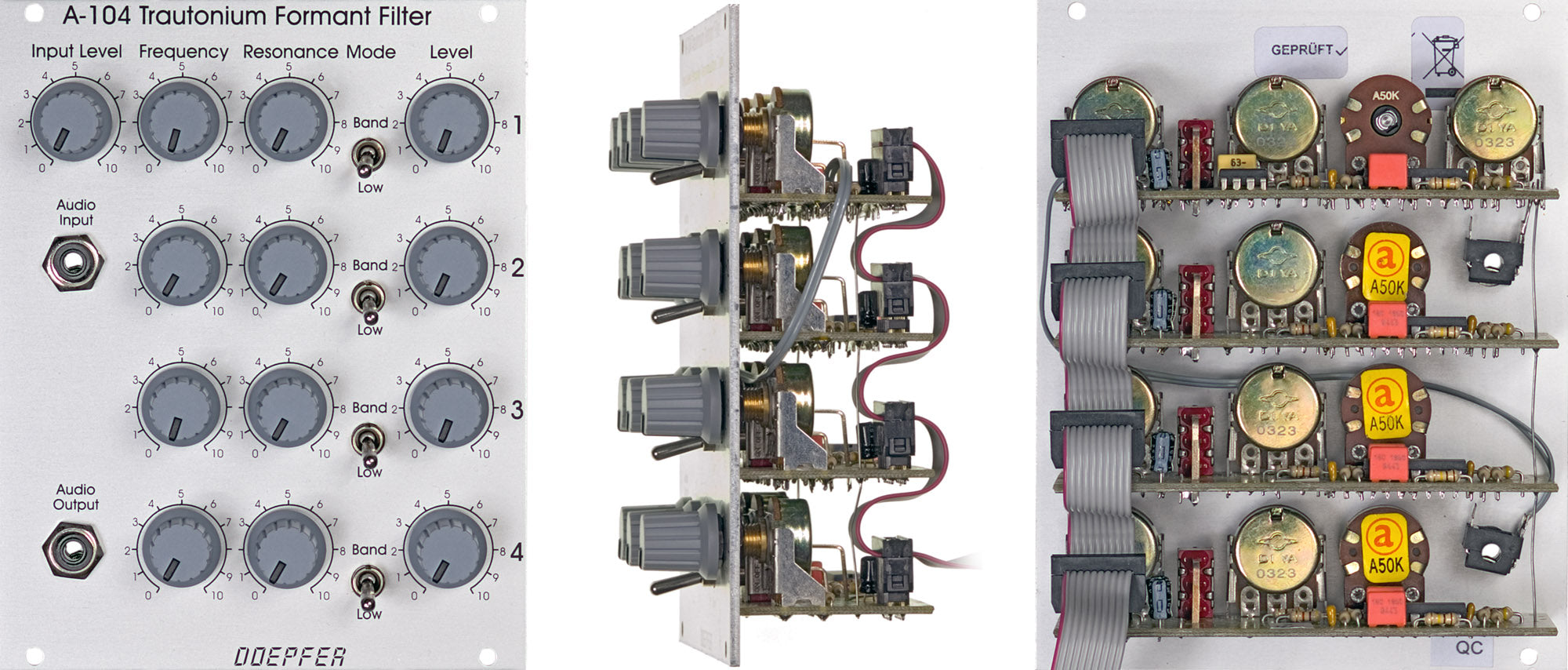 Doepfer A-104 Trautonium Formant Filter – Detroit Modular