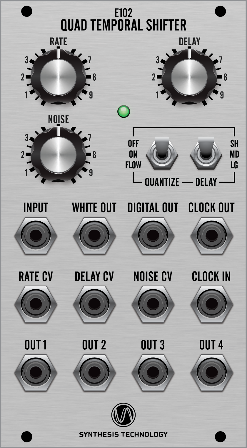 Synthesis Technology E102 Quad Temporal Shifter – Detroit Modular