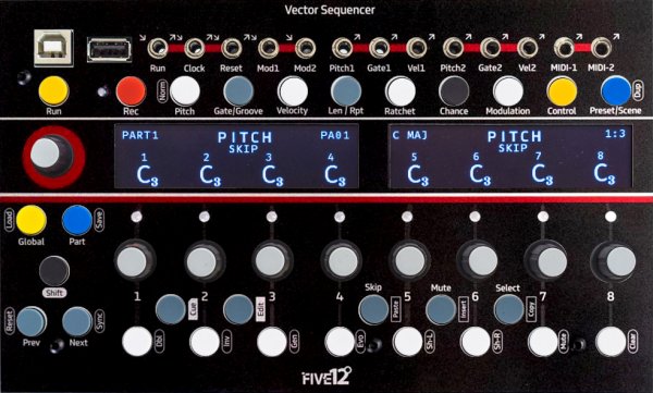 Five12 Vector Sequencer – Detroit Modular