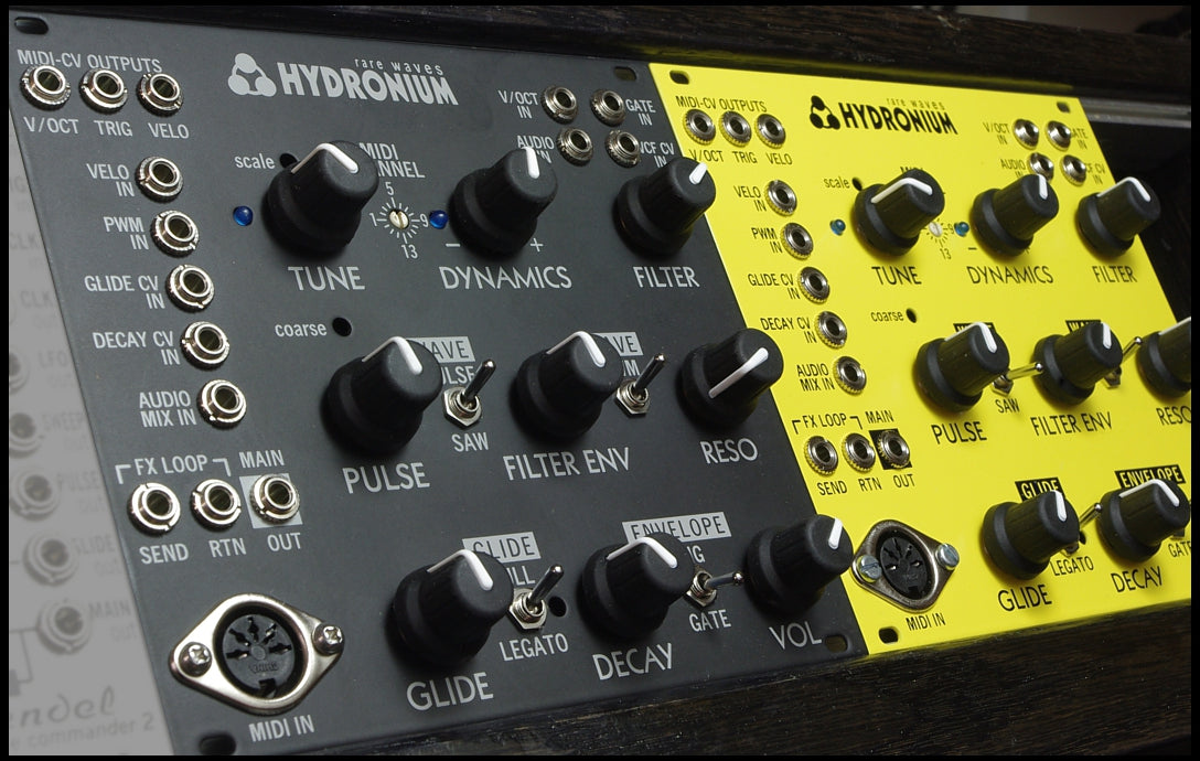 Rare Waves Hydronium Eurorack Yellow – Detroit Modular