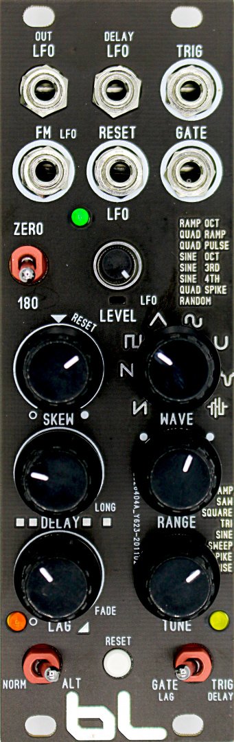 Blue Lantern Mini Digital LFO – Detroit Modular