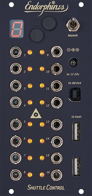 Endorphin.es Shuttle Control Black – Detroit Modular