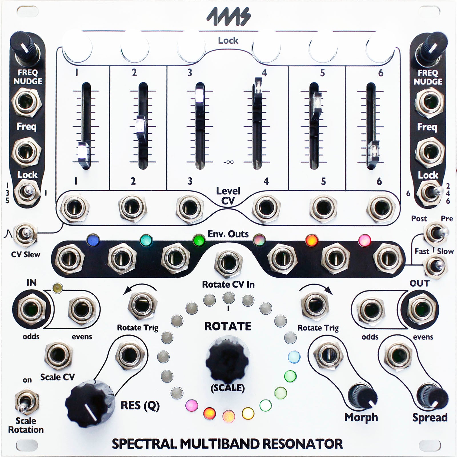4ms Spectral Multiband Resonator (SMR) – Detroit Modular