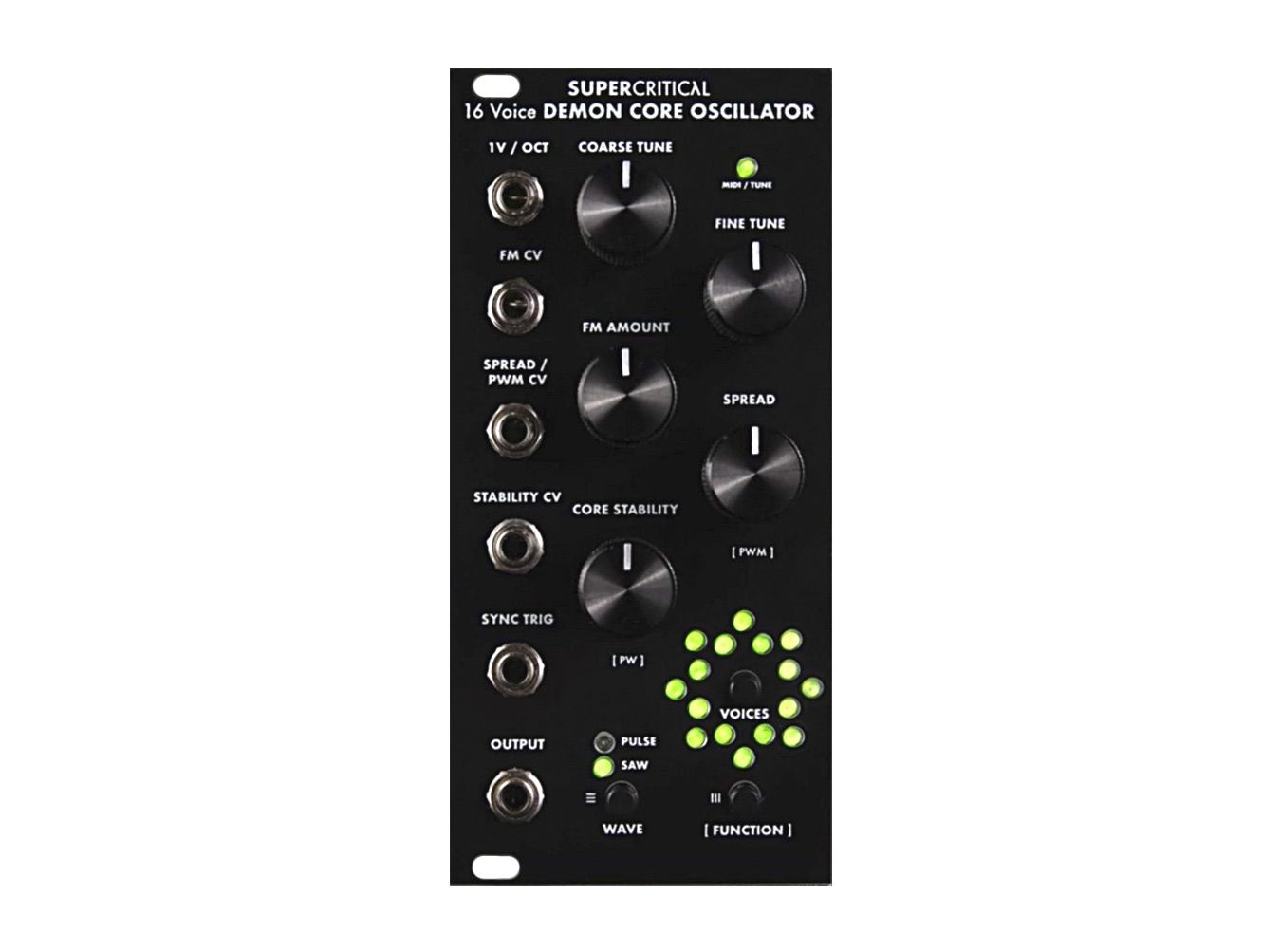 Supercritical Synthesizers Demon Core Oscillator – Detroit Modular